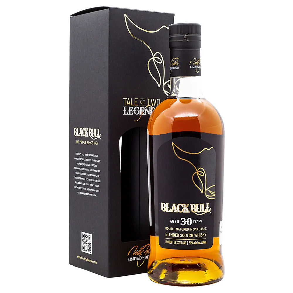 Black Bull Aged 30 Years Tale of Two Legends Nick Faldo Limited Editio ...