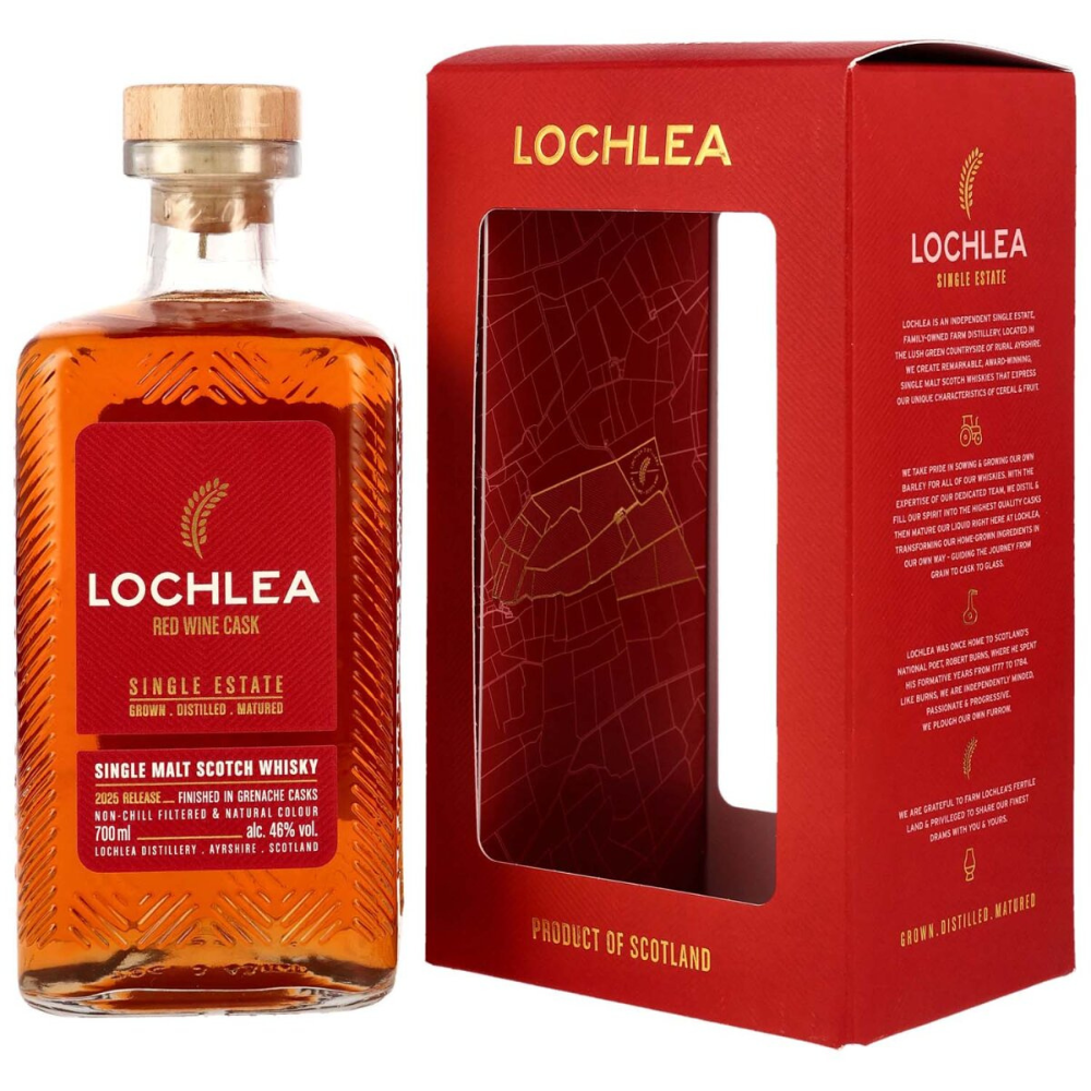 Lochlea Red Wine Cask Limited Edition – Craft Cellars LTD