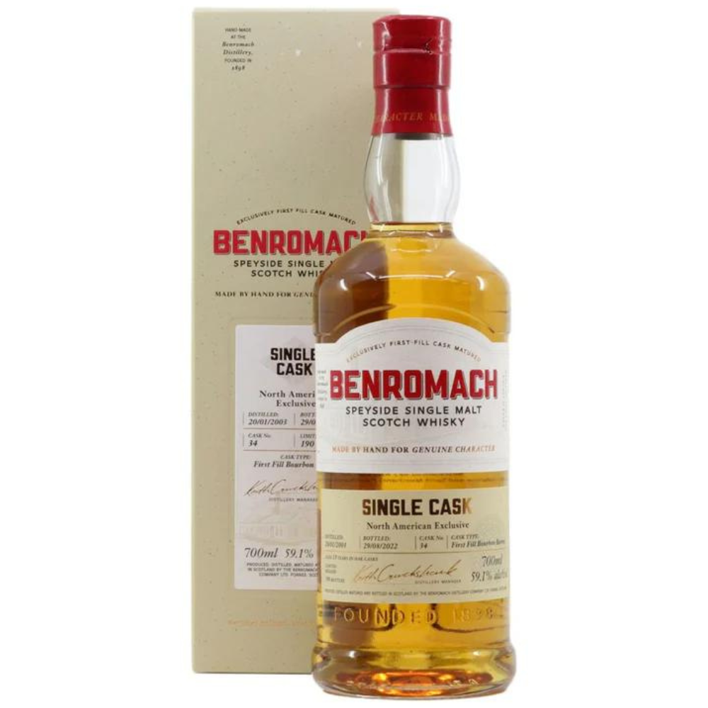Benromach Single Cask 2003 #34 2003 – Craft Cellars LTD