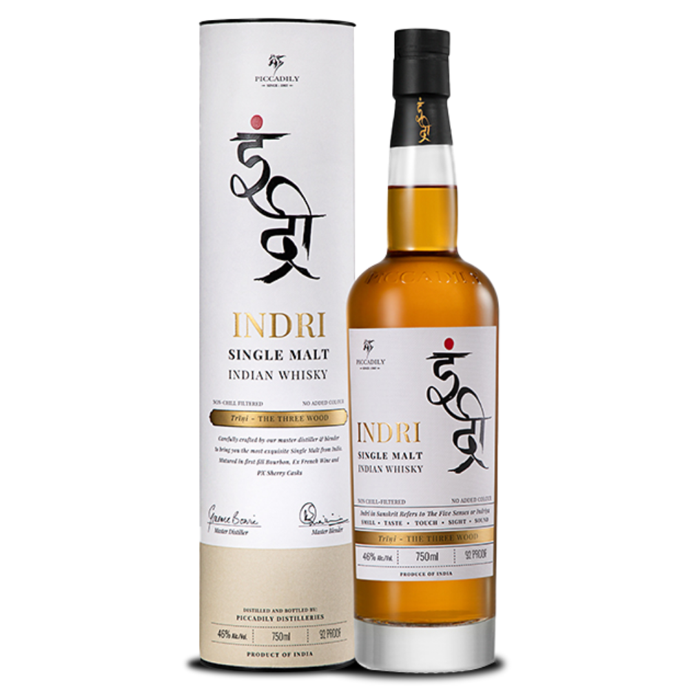 Indri Trini Single Malt Indian Whisky – Craft Cellars LTD