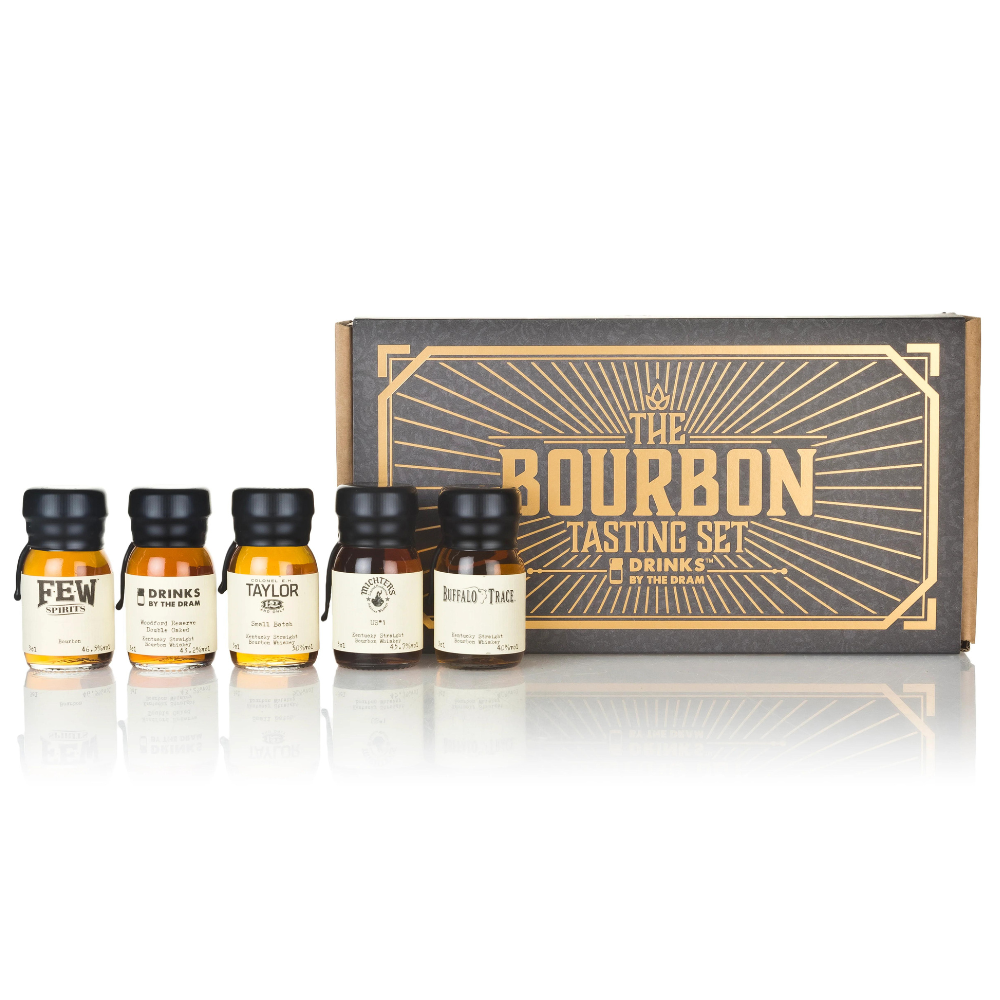 Drinks By The Dram Bourbon Whiskey Tasting Set 5 x 30ml – Craft Cellars LTD