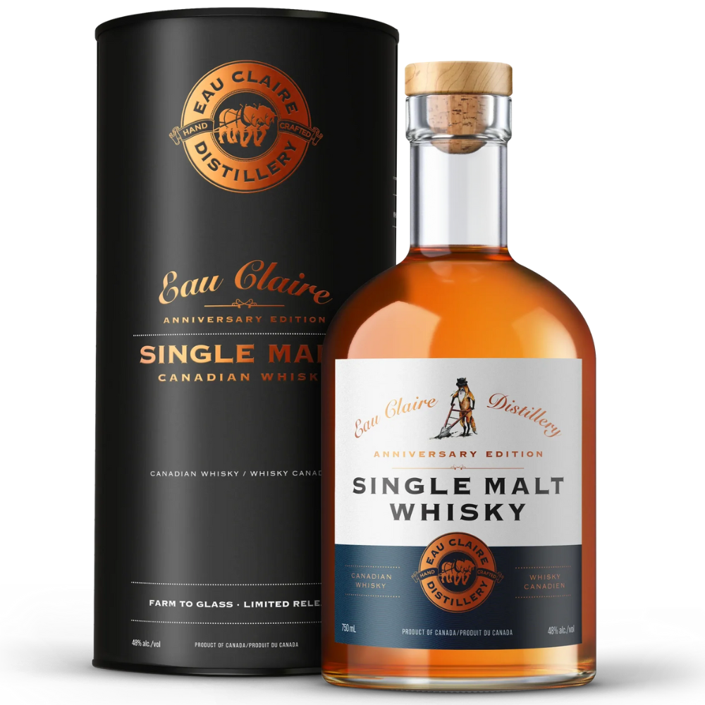 Eau Claire 10th Anniversary Single Malt Canadian Whisky – Craft Cellars LTD