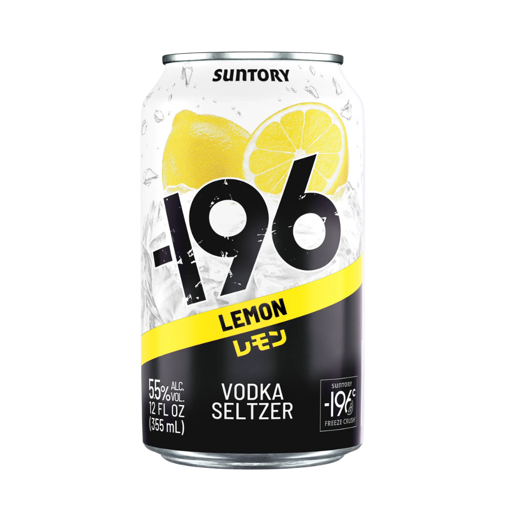 Suntory -196 Lemon Vodka Seltzer – Craft Cellars LTD