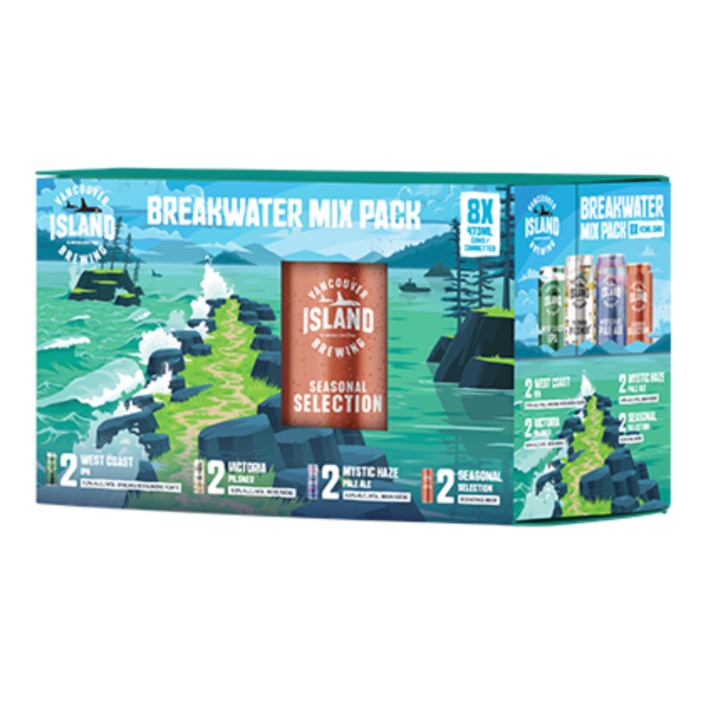 Vancouver Island Brewing Breakwater 8 x 473ml – Craft Cellars LTD