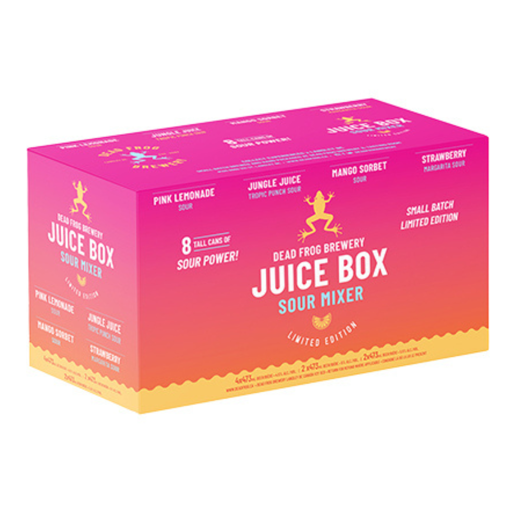 Dead Frog - Juice Box Sour Mixer 8 x 473ml – Craft Cellars LTD