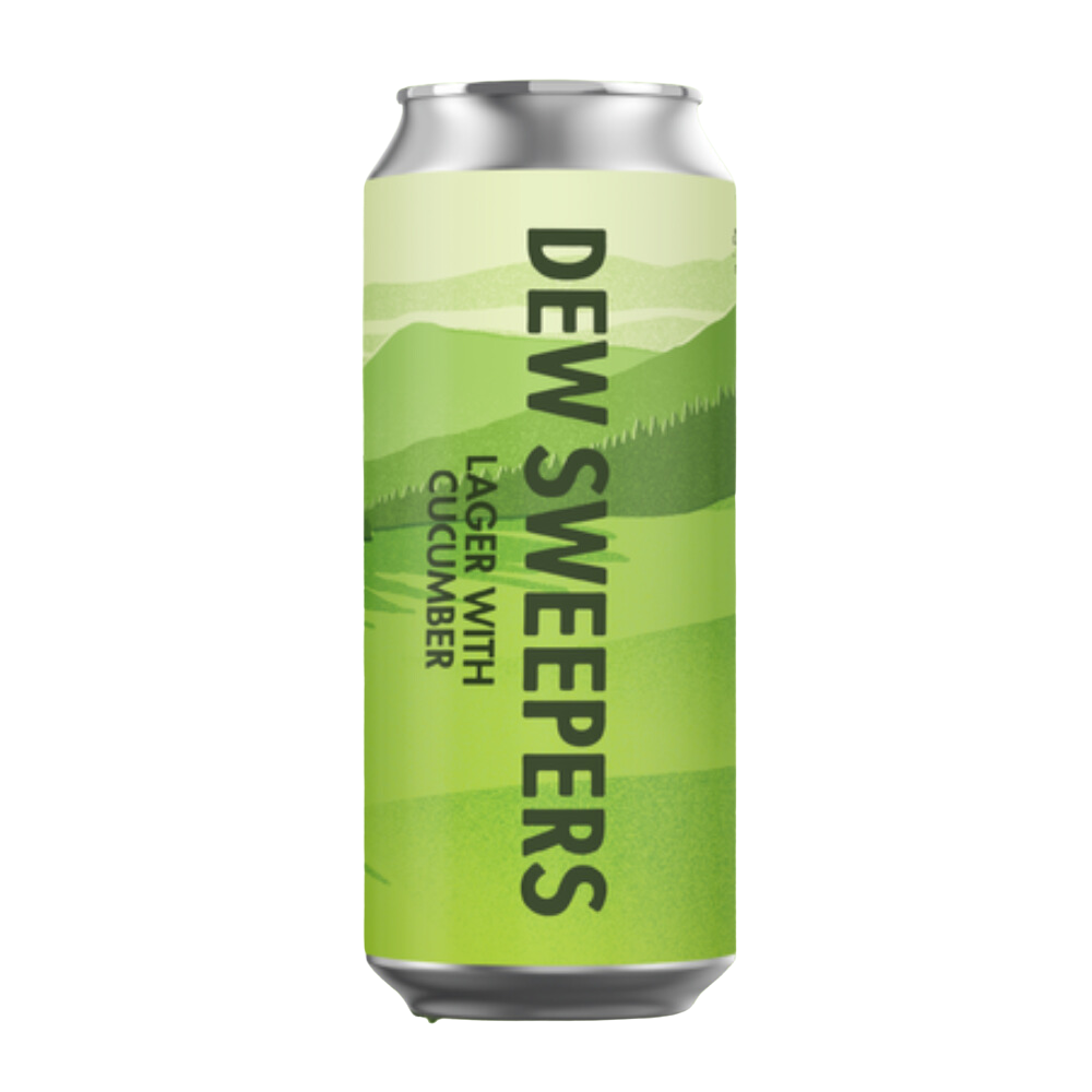 Born Brewing Dew Sweepers – Cucumber Lager 4 X 473ML – Craft Cellars LTD