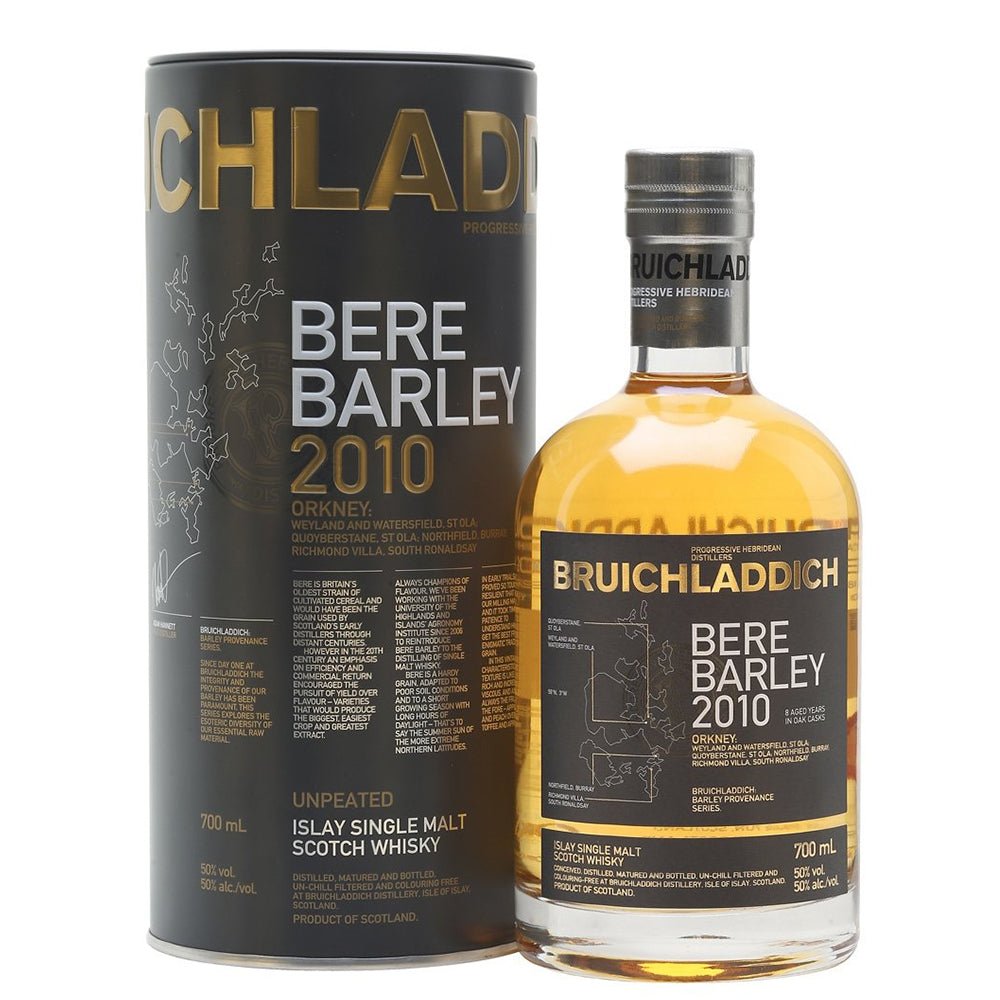 Bruichladdich Bere Barley 2010 Scotch Whisky – Craft Cellars LTD