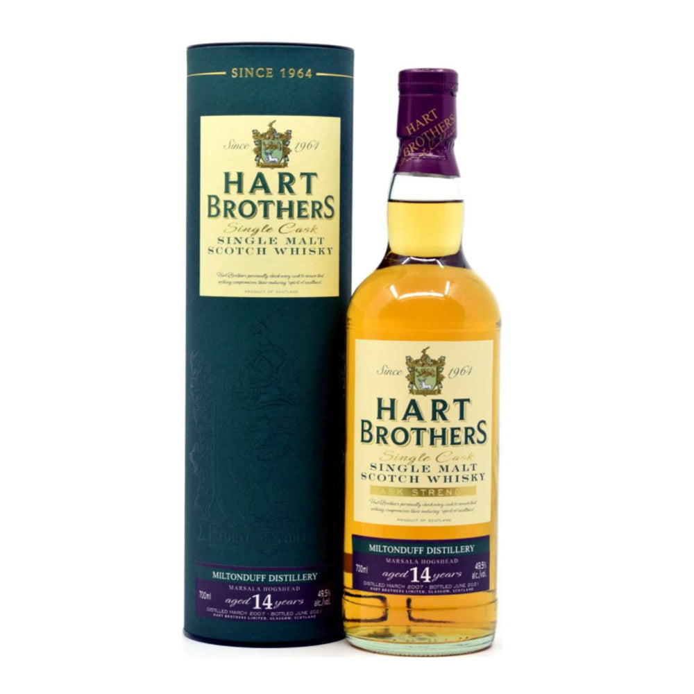 Miltonduff 14 Year Old 2007 Marsala Cask (Hart Brothers) – Craft ...